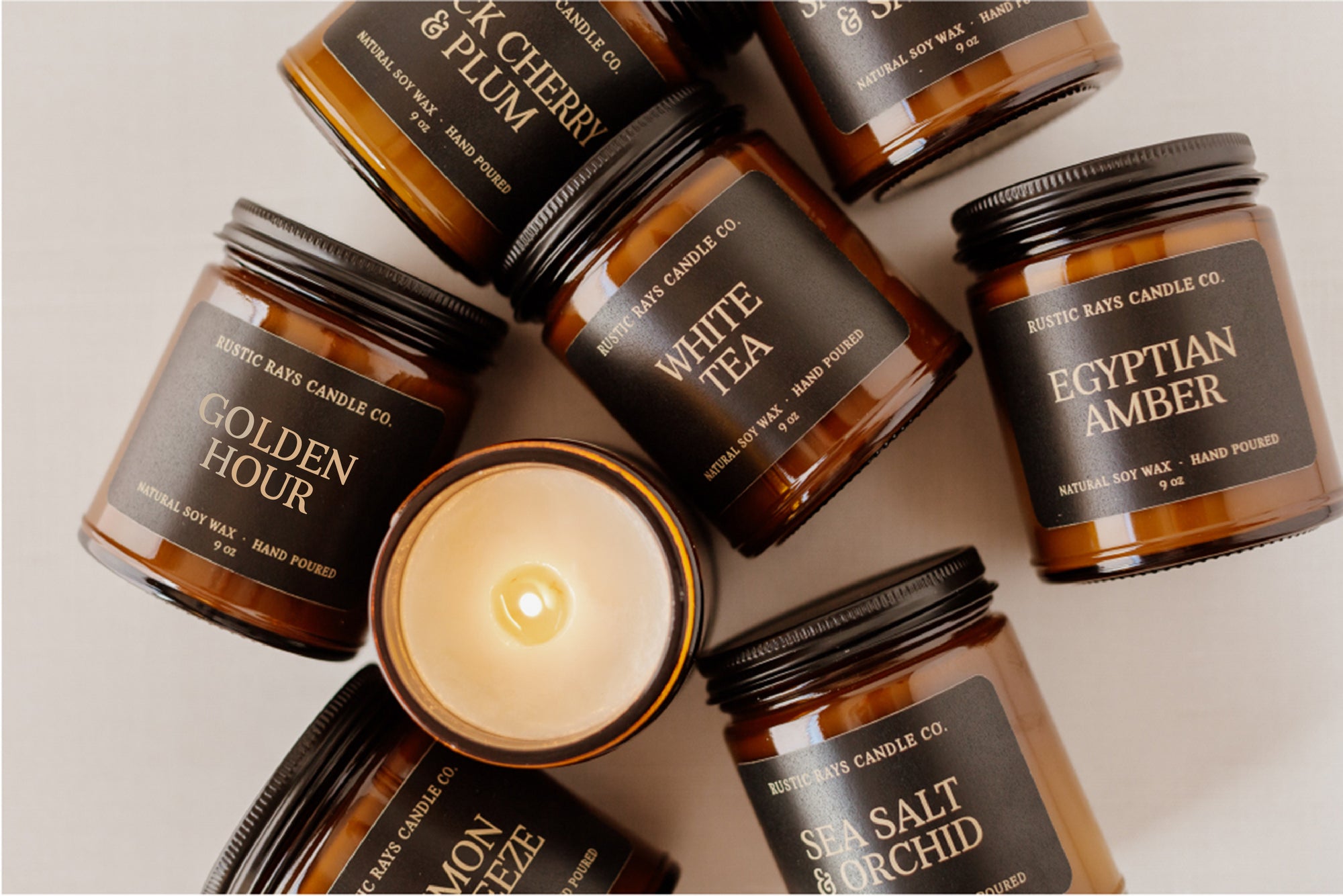 Rustic Rays Candle Co. | Natural Home Fragrance